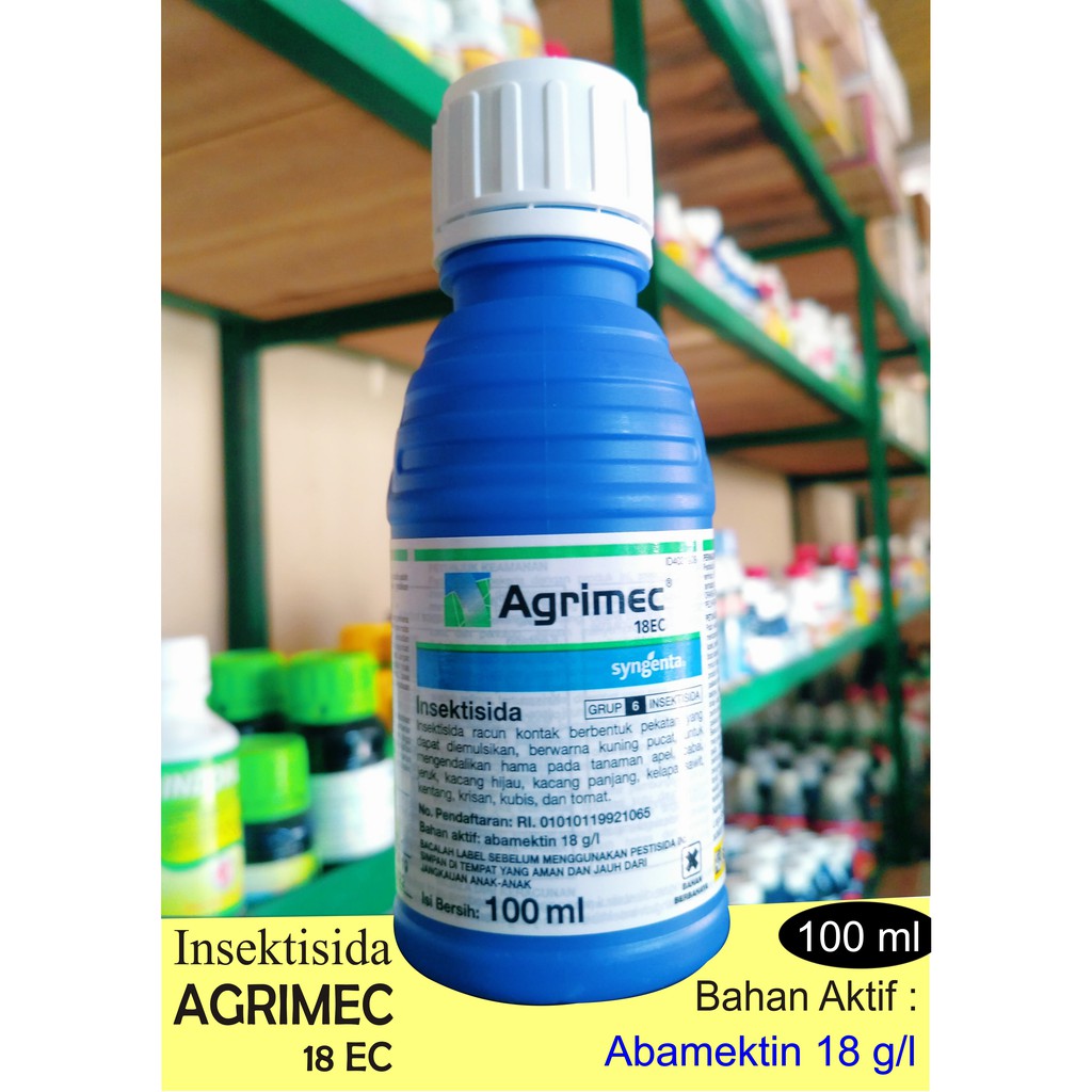 Jual Insektisida AGRIMEC 100 ml Bahan Aktif Abamectin 18 g/l | Shopee ...