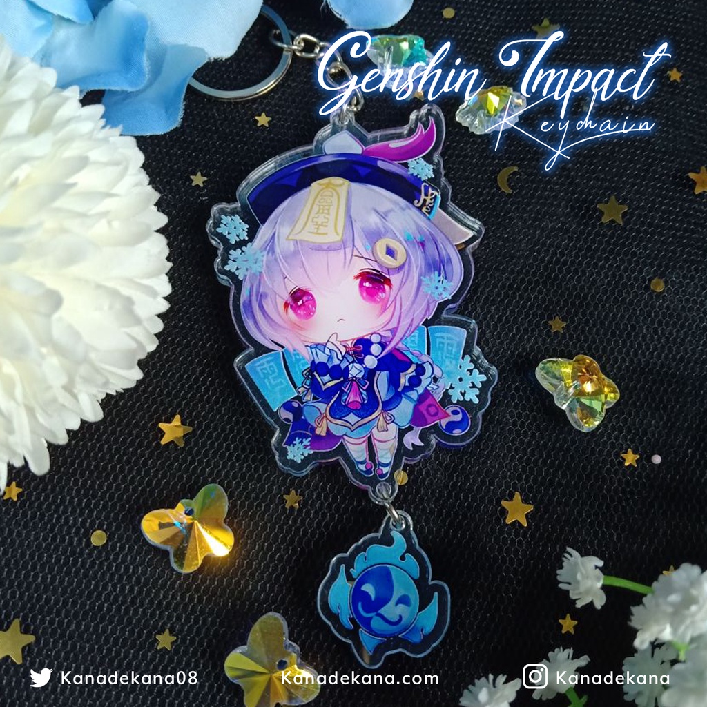 Jual Genshin Impact Keychain & Sticker - Qiqi | Shopee Indonesia