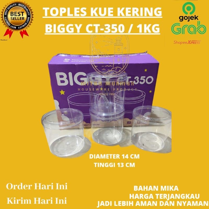 Jual BIGGY CT-350 / TOPLES KUE KERING 1 KG ISI 12 PCS | Shopee Indonesia