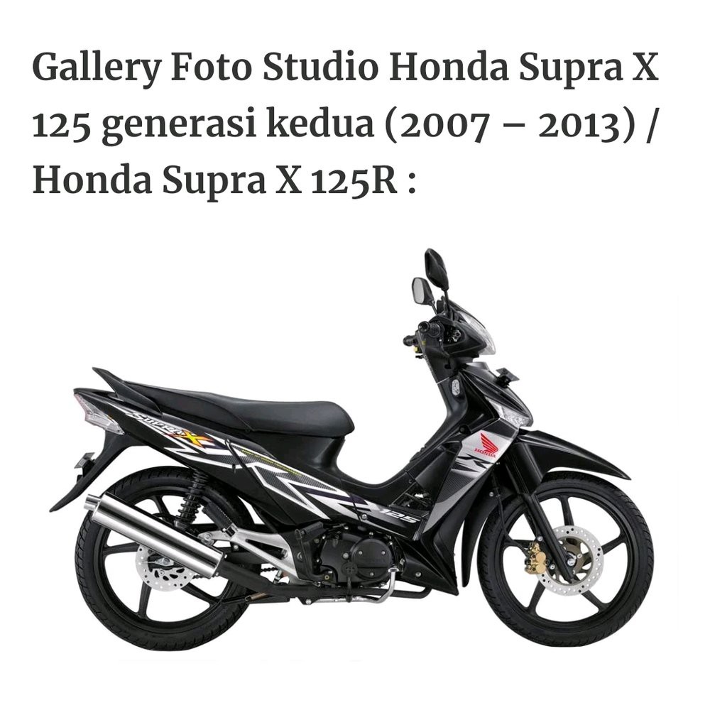Jual Standar tengah Honda Supra X 125 ,Supra X 125 injeksi ,Supra Fit ...