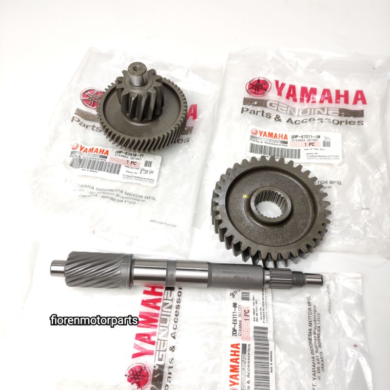 Jual GIGI RASIO + AS PULLY N MAX NMAX 155 OLD 2DP-E6111-00 / 2DP-E7211 ...