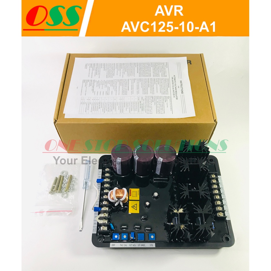 Jual AVR GENERATOR AVC125-10-A1 BASLER ANALOG VOLTAGE CONTROLLER AVR ...