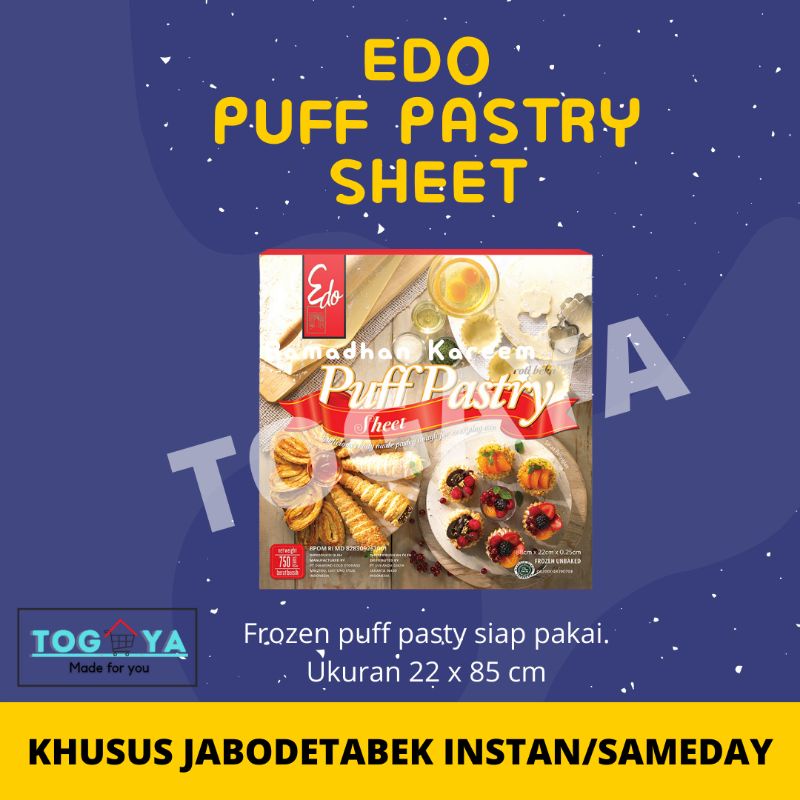 Jual Puff Pastry Edo Makanan | Shopee Indonesia