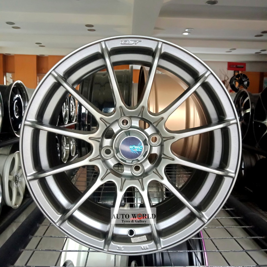 Jual Velg Original Konig N715 Ring 15 PCD 4x100 | Shopee Indonesia