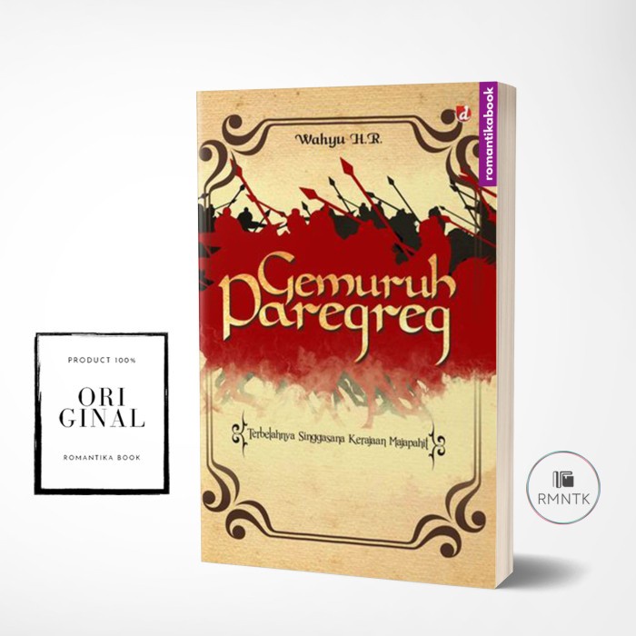 Jual NOVEL GEMURUH PAREGREG Terbelahnya Singgasana Kerajaan Majapahit ...