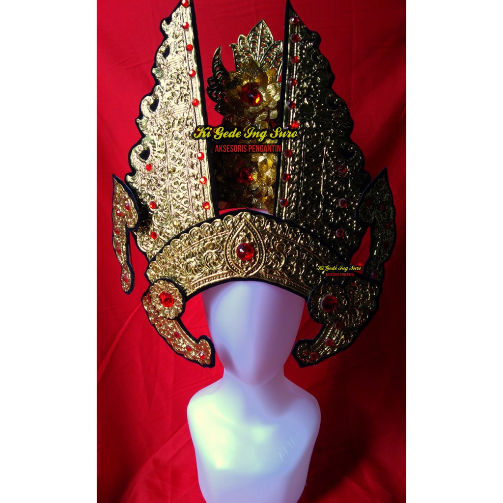 Jual Payas Agung Custom/ Mahkota Pengantin Bali/ Siger Tari/ Sunting ...