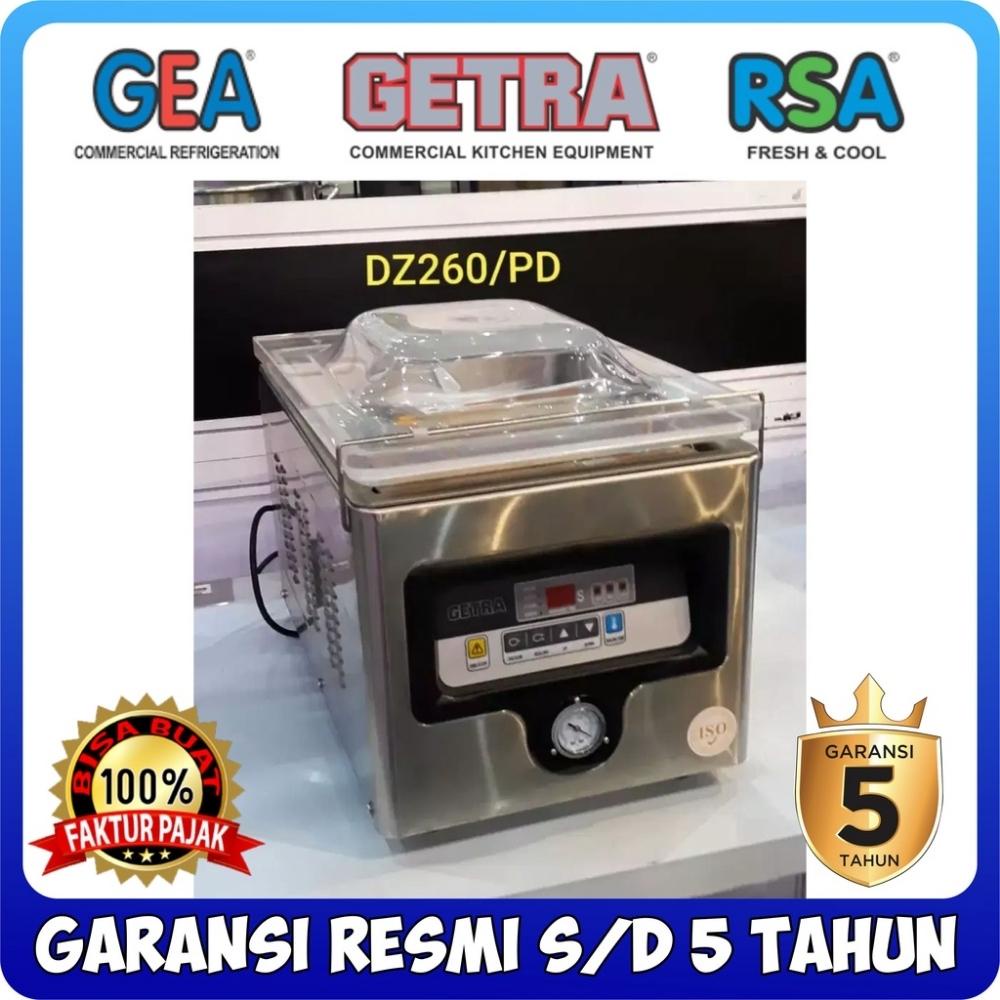 Jual VACUUM SEALER GETRA DZ 260 PD DZ 260PD DZ-260/PD DZ-260PD MESIN ...