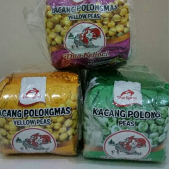 Jual Kacang Polong Dua Kelinci Renceng 10 x 14 Grm - Beli Banyak ...