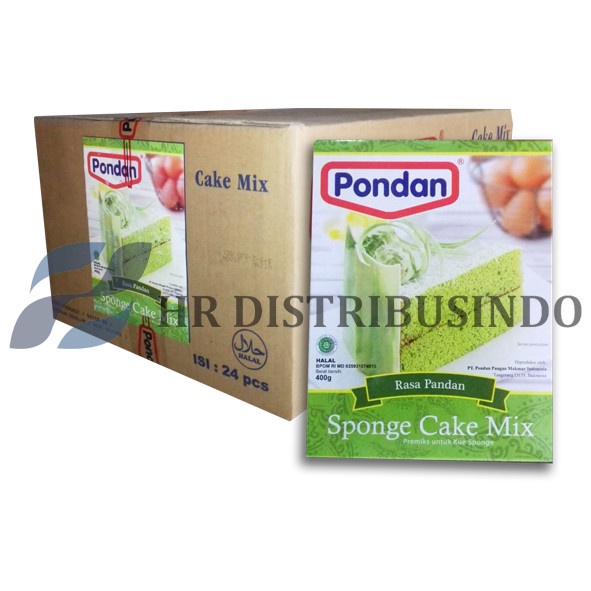 Jual PONDAN Sponge cake mix rasa pandan 400 Gram | Shopee Indonesia