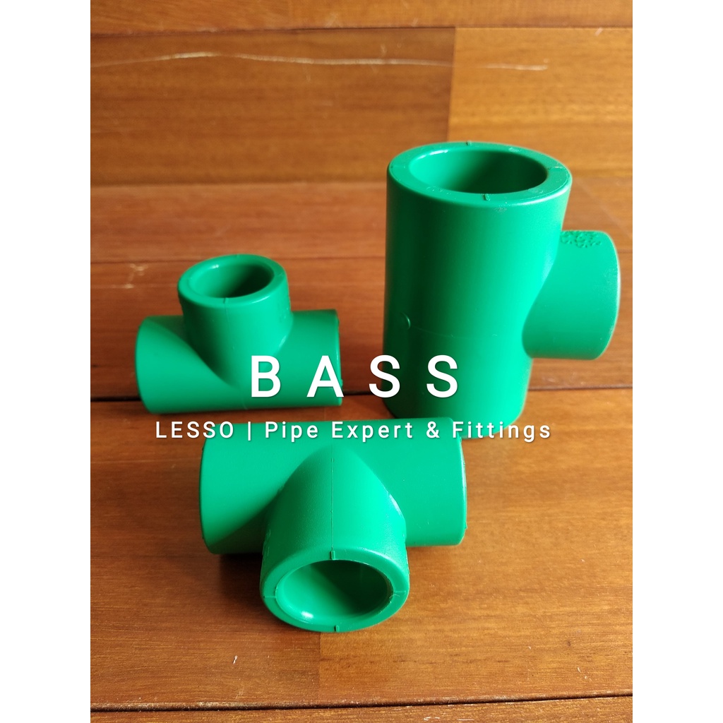 Jual Tee Reducer PPR Lesso 63mm X 50mm 2" X 1 1/2" Inch Tee Reducer ...