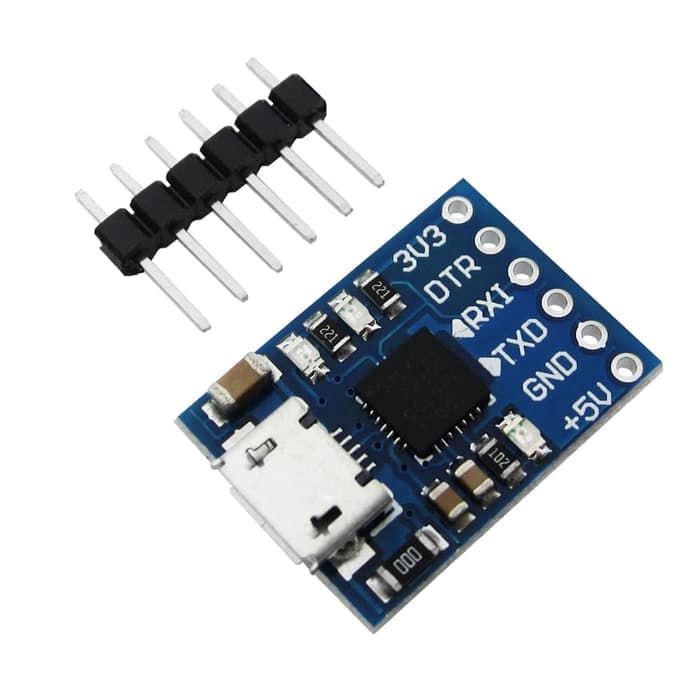 Jual Modul CP2102 MICRO USB to UART TTL 6Pin Serial Converter Replace ...