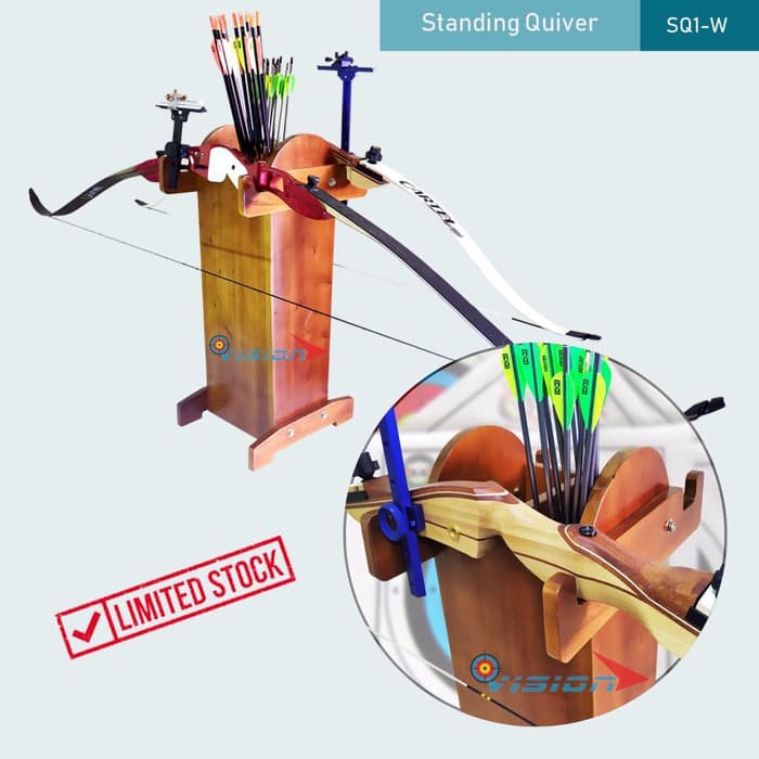 Jual Bow Stand Arrow Holder | Standing Quiver Dudukan Busur Panah ...