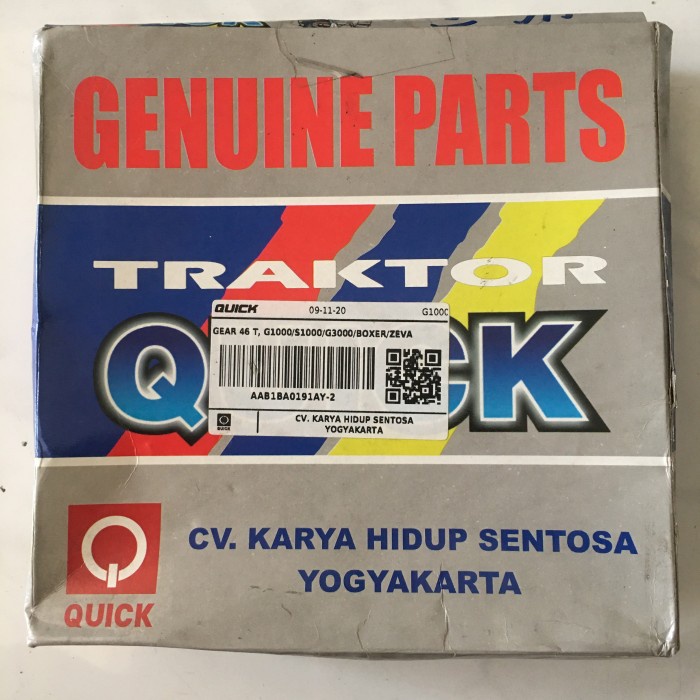Jual Gear 46 t g1000 s1000 g3000 boxer zeva quick | Shopee Indonesia