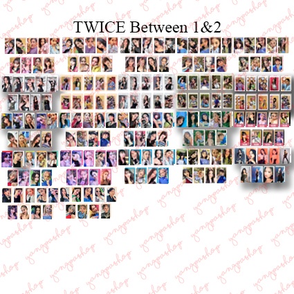 Jual [READY / SET] TWICE BETWEEN 1 & 2 TALK THAT TALK PHOTOCARD FAN MADE UNOFFICIAL YANGPASHOP ...
