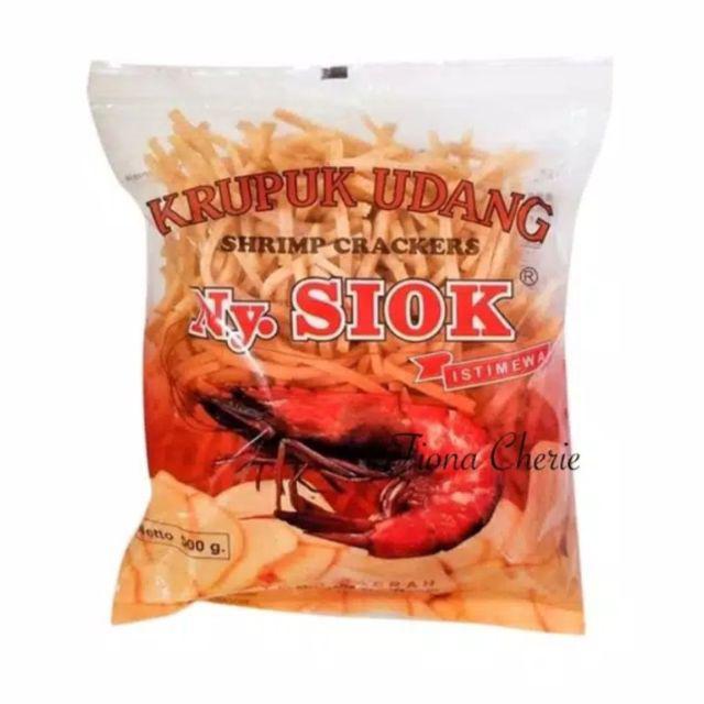 Jual Kerupuk / Krupuk Udang Stik Ny. Siok / Ny Siok 500g | Shopee Indonesia
