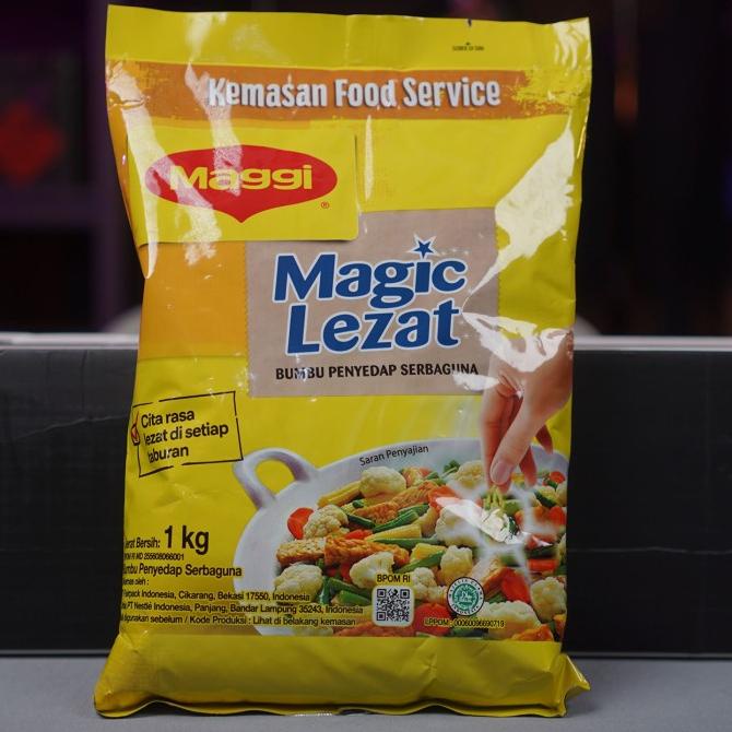 Jual Maggi Magic Lezat 1 Kg Penyedap Rasa Kemasan Praktis | Shopee ...