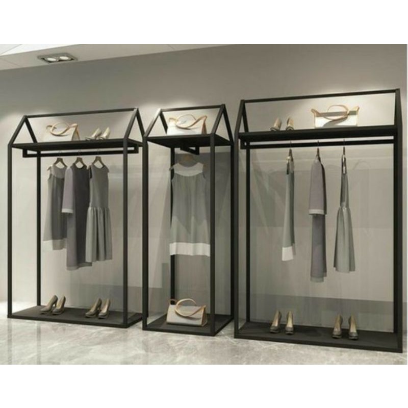 Jual Rak Gantungan Baju/ Rak Gantungan Baju Distro/ Rak Gantungan Baju ...