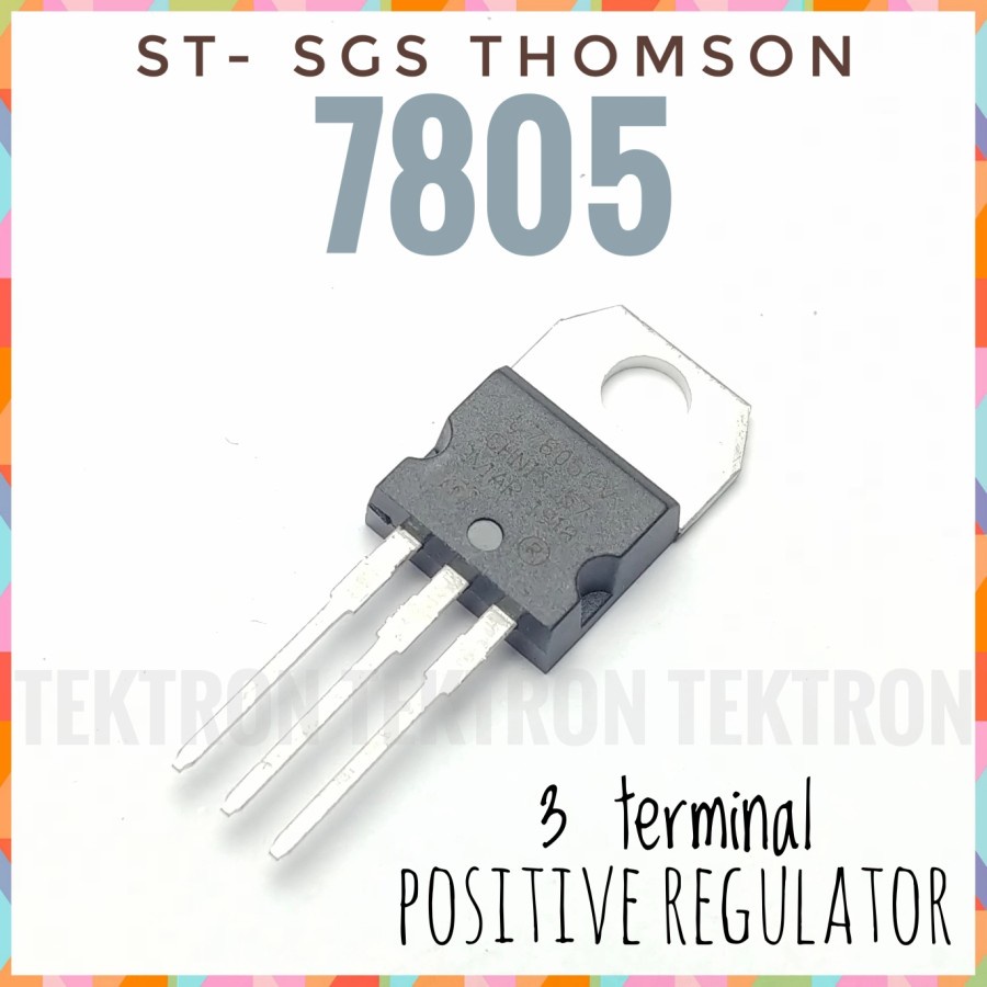 Jual ST SGS Thomson 7805 Positive Voltage Regularor 5V 1A L7805 L7805CV | Shopee Indonesia