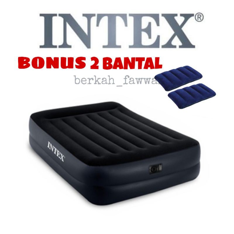 Jual INTEX KASUR ANGIN BONUS 2 BANTAL - PROMO INTEX DURABEAM REST ...