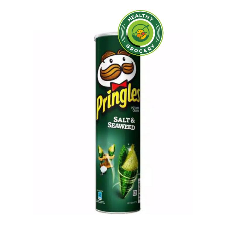 Jual Pringles Potato Chips 107gr / cheese / seaweed / BBQ / ori / sour ...