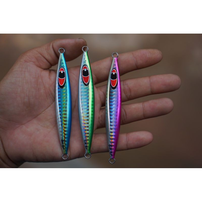 Jual Metal Jig 40 60 80 Gram GID Copy SK jig | Shopee Indonesia