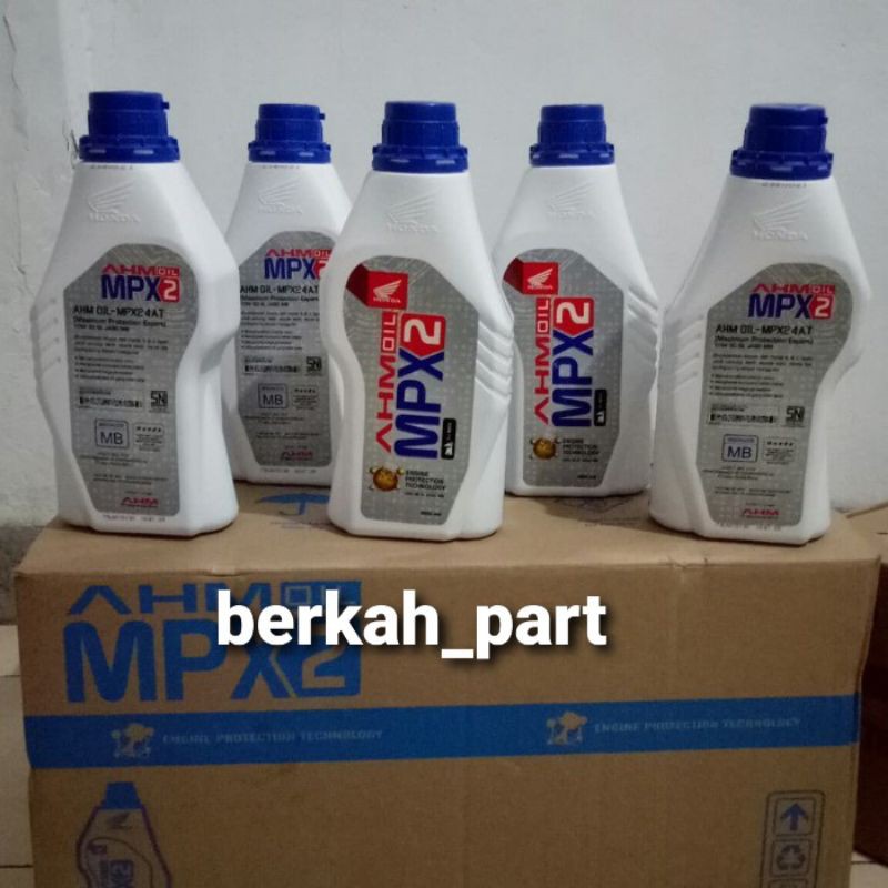 Jual Oli Mesin MPX 2 matic 0.8 L Per 1 Dus isi 24 Botol | Shopee Indonesia