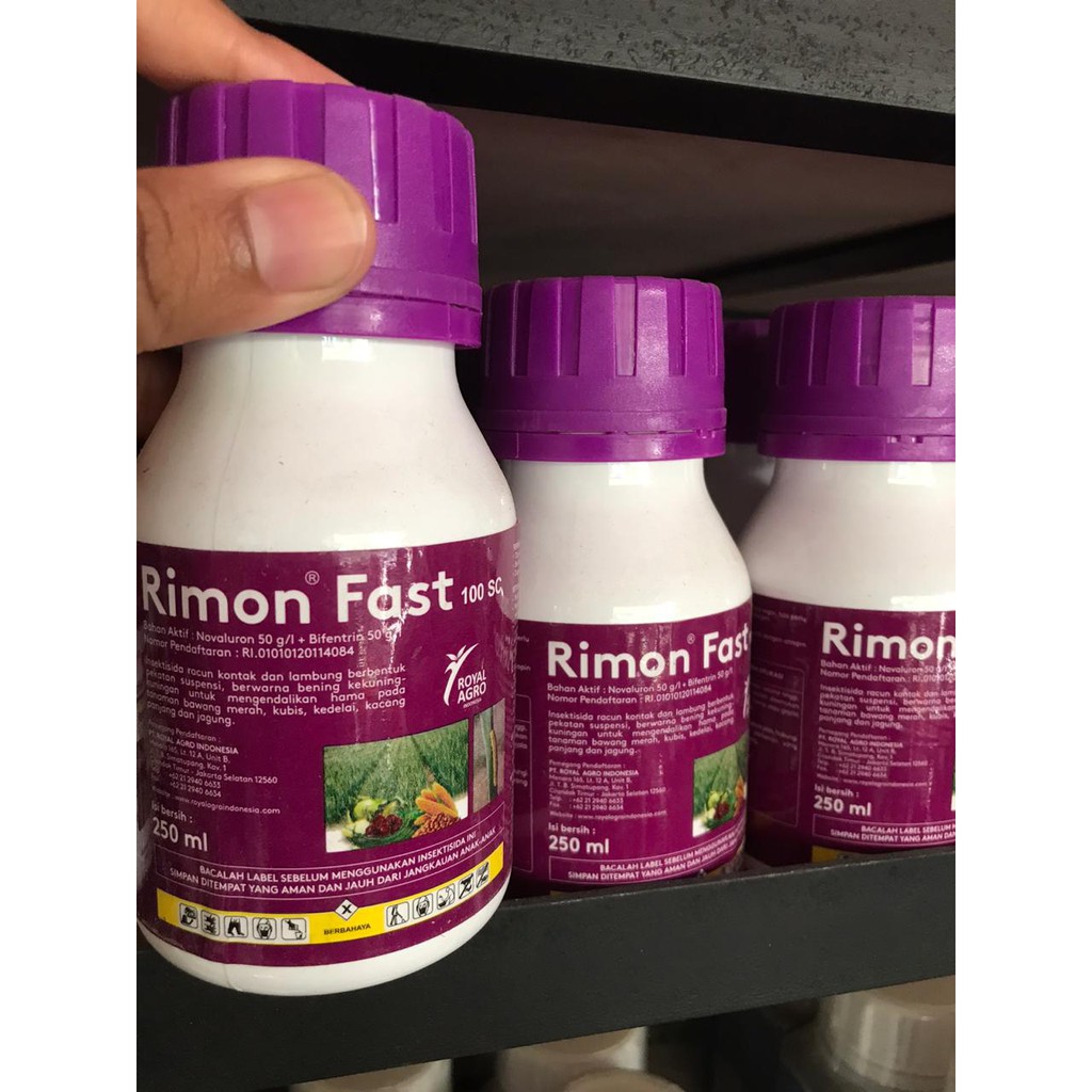 Jual RIMON FAST 100 SC INSEKTISIDA KONTAK NUVALURON PEMBASMI HAMA ULAT ...