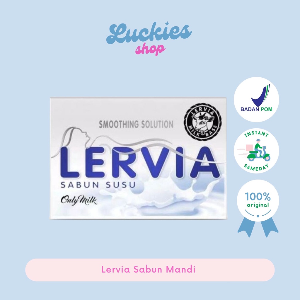 Jual Lervia Sabun Mandi Sabun Susu Aroma 4 Variant 90gr Sabun Lervia ...