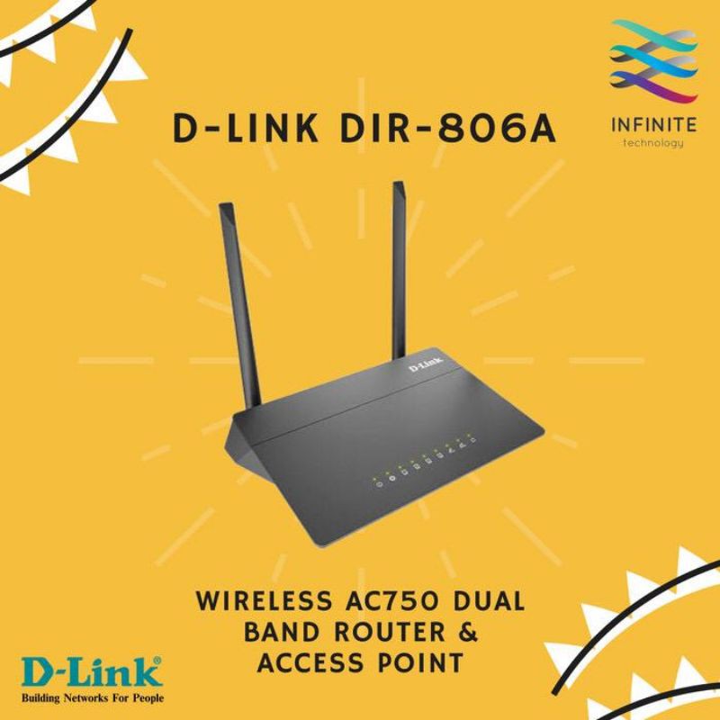 Jual Dlink D-Link DIR 806A Wireless AC750 Dual Band Router & Access ...