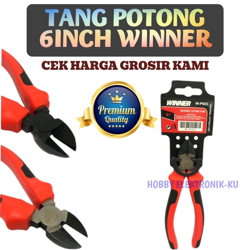 Jual TANG POTONG 6INCH WINNER | Shopee Indonesia