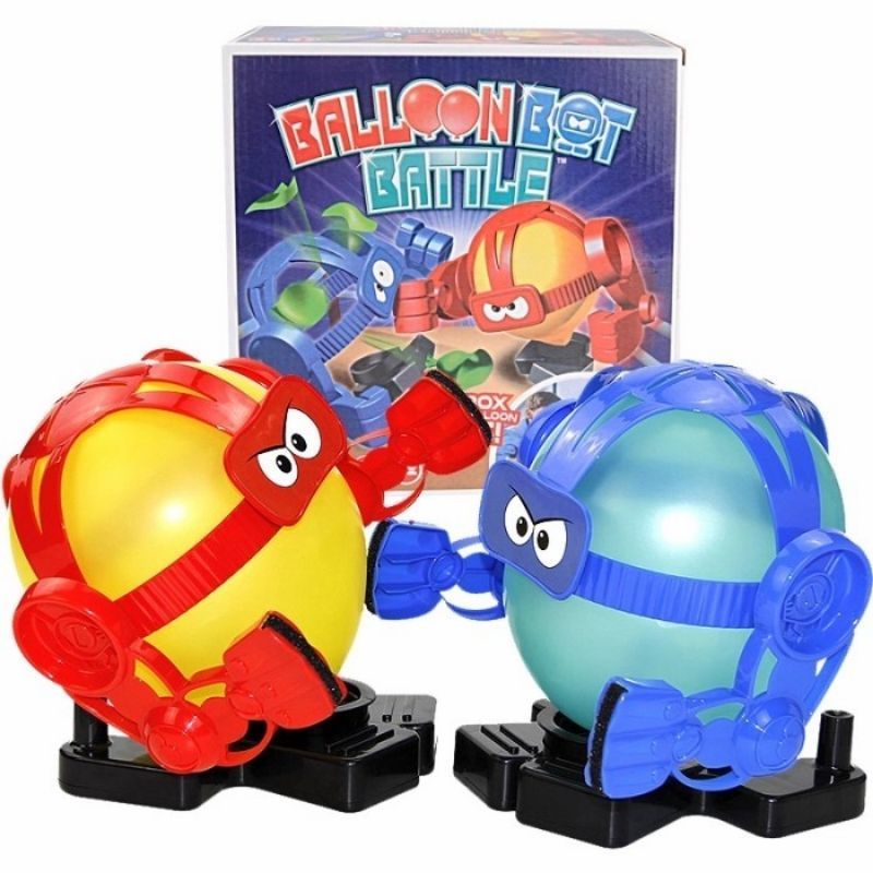 Jual Balloon Bot Battle Mainan Anak Tanding Tinju Robot Balon Boxing ...