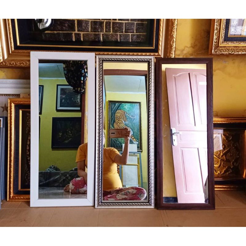 Jual kaca cermin dinding size 25x65cm | Shopee Indonesia