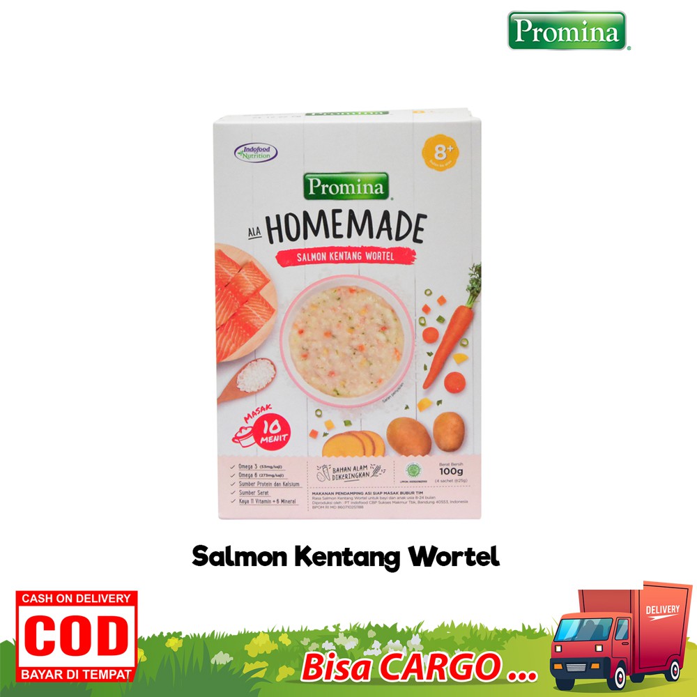 Jual Promina Homemade Bubur Beras Tim Bayi ala Home Made Bubur Bayi ...
