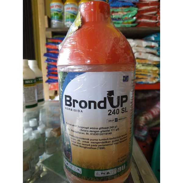 Jual HERBISIDA Brond Up 240 SL 1 L Herbisida Rumput Sistemik Original ...