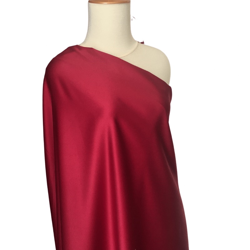 Jual Bahan Kain Satin Velvet Premium Background Backdrop Merah Hati Dan ...