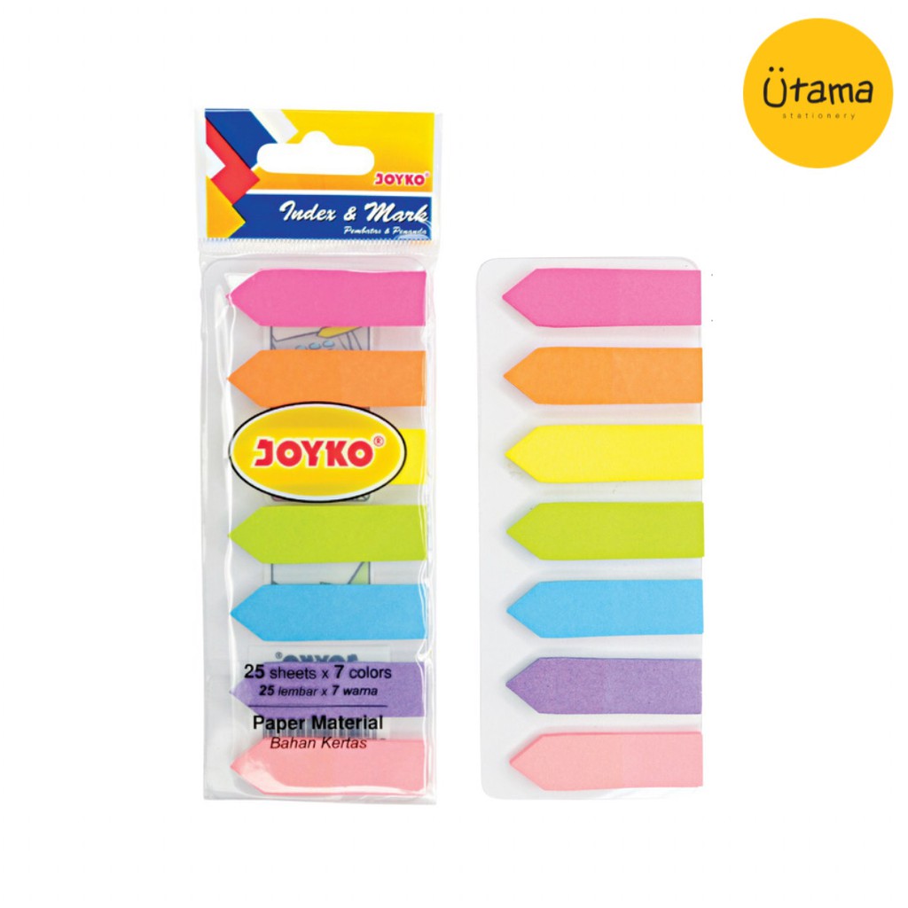 Jual Index Mark Joyko IM-33 (KERTAS PANAH)/Penanda Halaman/Page Mark ...