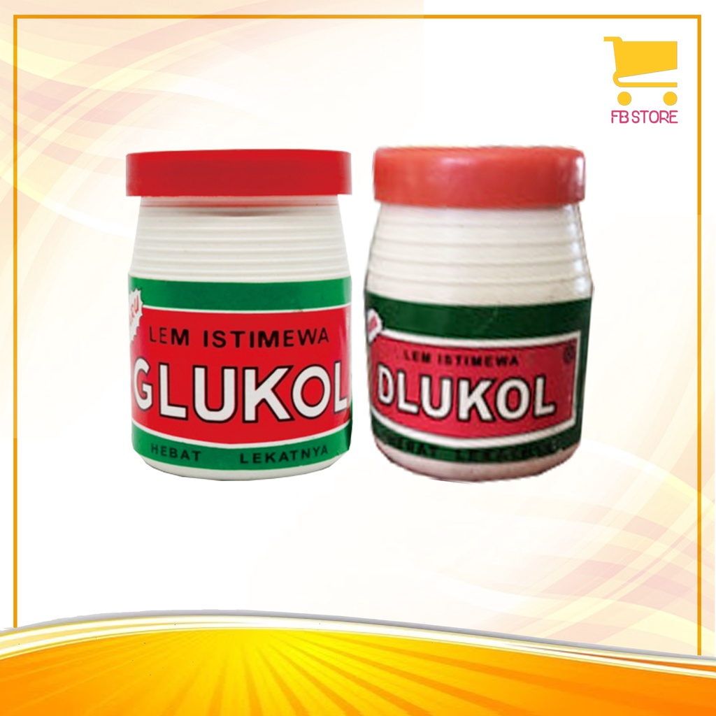 Jual Lem Kertas Glukol / Dlukol Kecil / Mini 30g | Shopee Indonesia