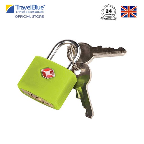 Jual Travel Blue Gembok Koper TSA Identi Lock TB027 | Shopee Indonesia