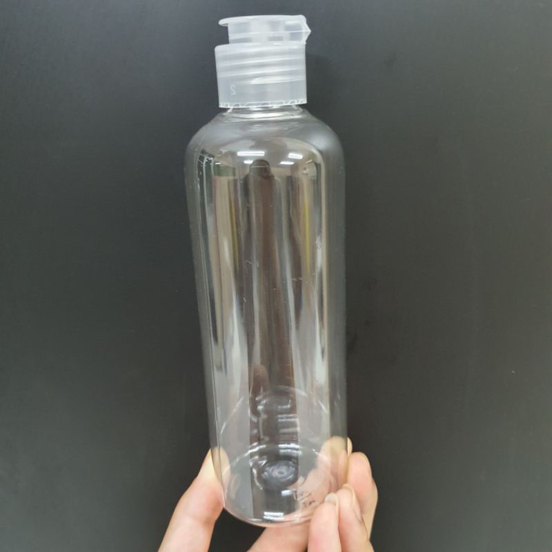 Jual Botol BR 250ml tutup fliptop JAMUR KANCING plastik 250 ml pet ...