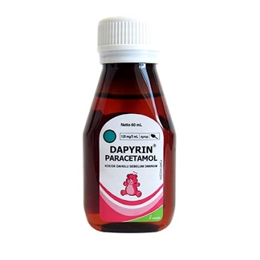 Jual Dapyrin Sirup 60 mL -paracetamol 120mg/5mL- | Shopee Indonesia