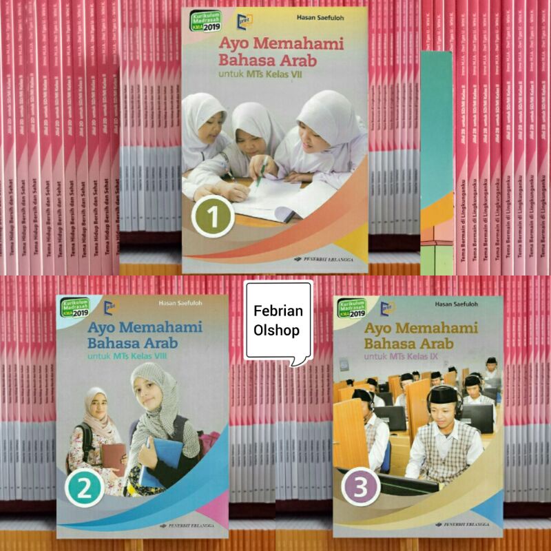 Jual BUKU AYO MEMAHAMI BAHASA ARAB MADRASAH TSANAWIYAH/MTS KELAS 7,8 DAN 9 REVISI KMA 2019 ...