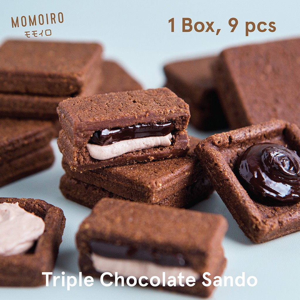 Jual Triple Chocolate Sando Box of 9 | Shopee Indonesia
