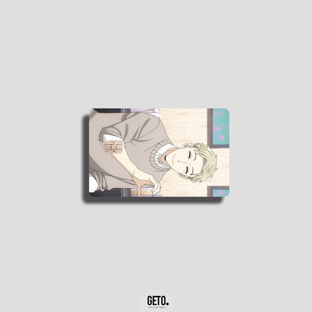 Jual Stiker Sticker Skin Kartu Atm Anime Spy X Family Special Hologram ...