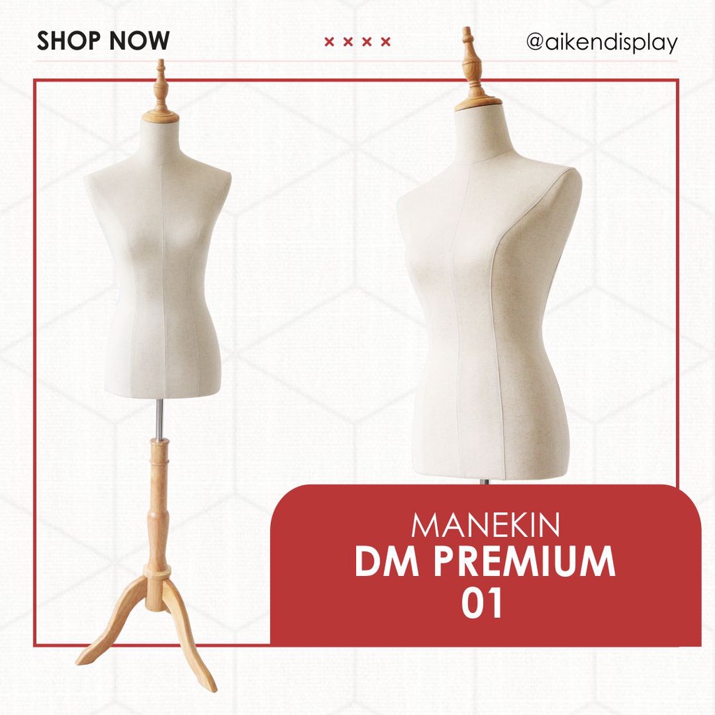 Jual Manekin DM PREMIUM Tutup Catur Kayu / Besi, Manekin Murah Bisa ...