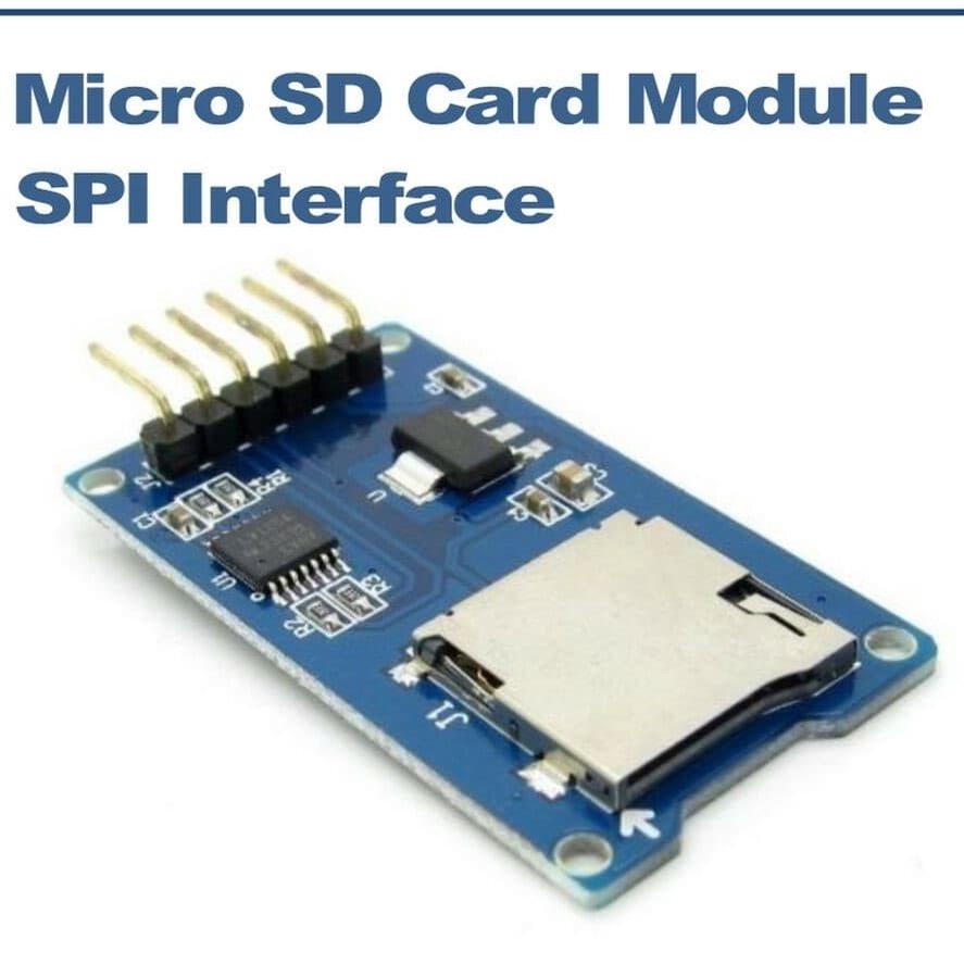 Jual Micro SD Card Reader Writer Module Reader Writer Arduino SPI ...