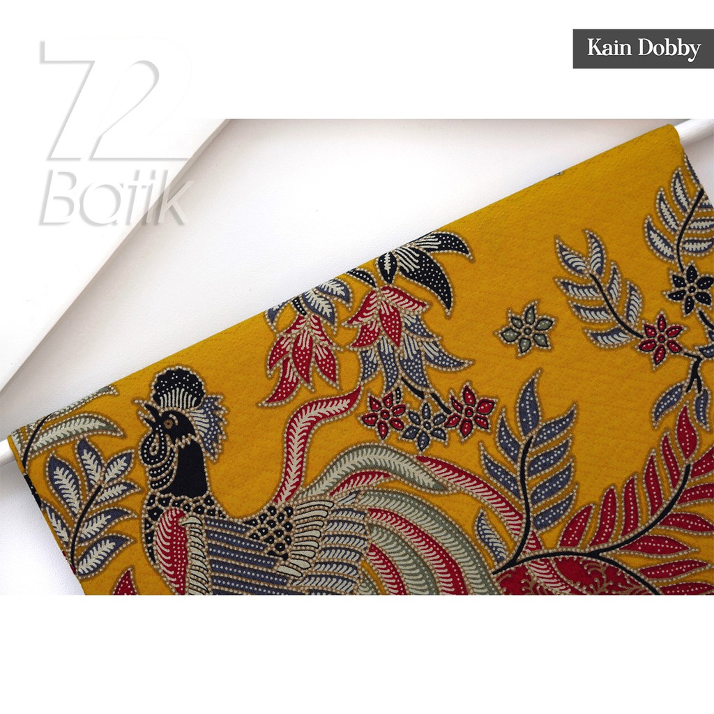 Jual BAHAN BATIK PREMIUM Dobby Dobi Dobbi Dolbi Motif Burung Warna ...
