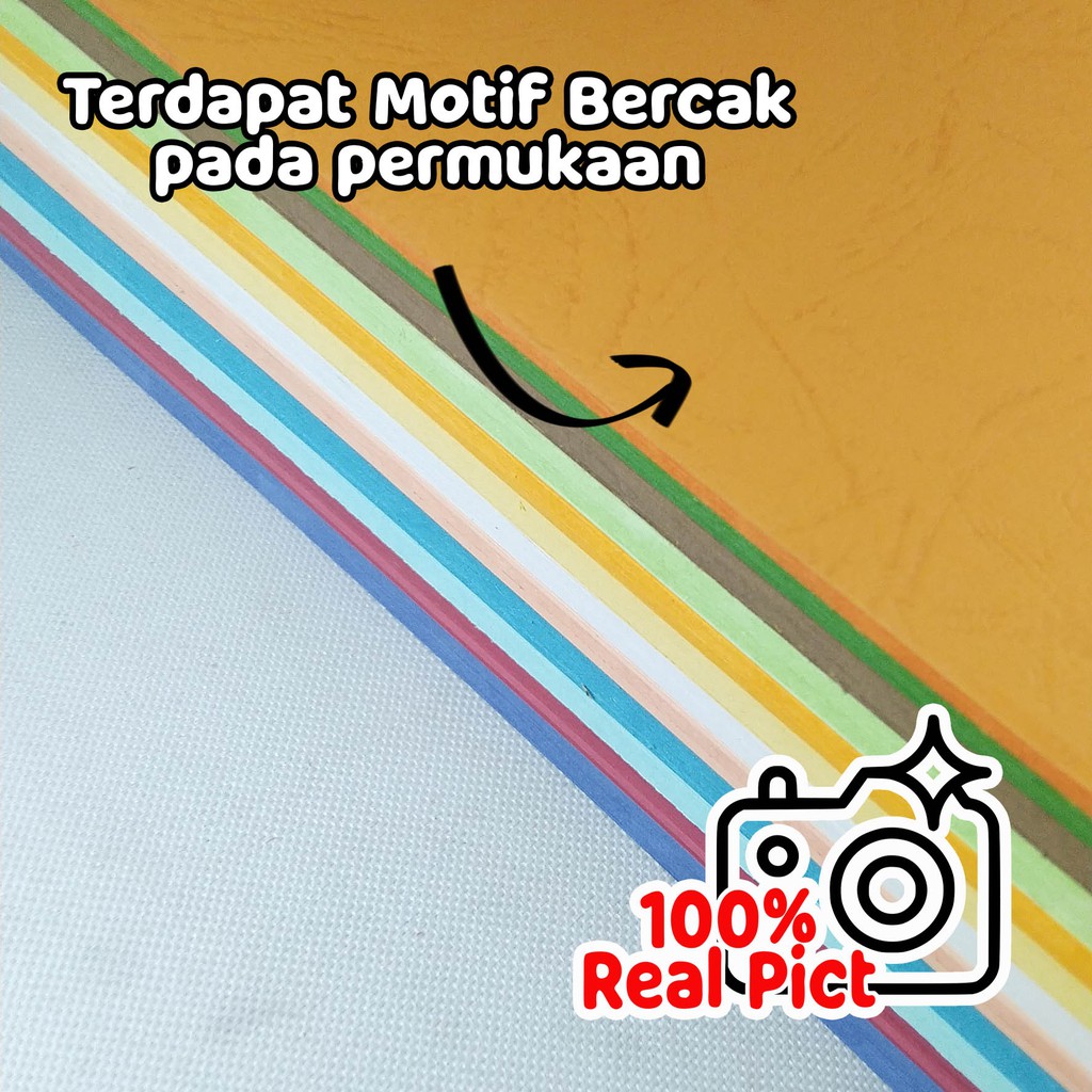 Jual Kertas Karton Buffalo F4 A4 200 Gram / Bufalo / Karton Tekstur ...