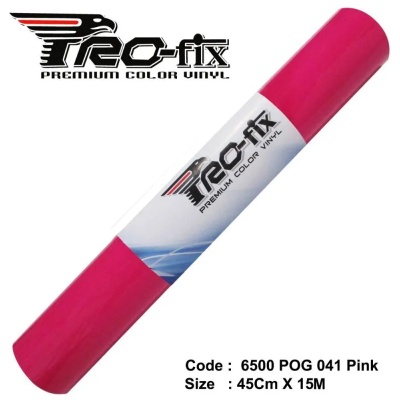 Jual Skorlet Profix Pink tua Glossy Lebar 45 cm X panjang 1 Meter ...