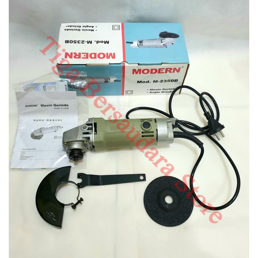 Jual Mesin Gerinda / Grinda Tangan 4 inch MODERN M2350B / M 2350 B / M ...