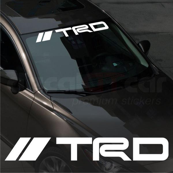 Jual BT Sticker Mobil stiker trd stiker kaca mobil toyota stiker avanza ...